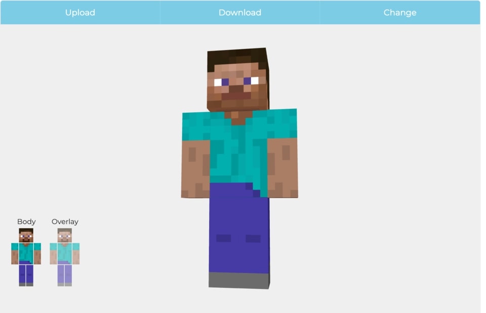 Cách tự thiết kế skin trong Minecraft