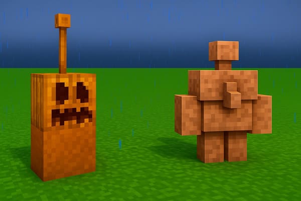 Hướng dẫn tối ưu: Cách sử dụng kệ và tượng golem đồng để xây dựng đỉnh ...