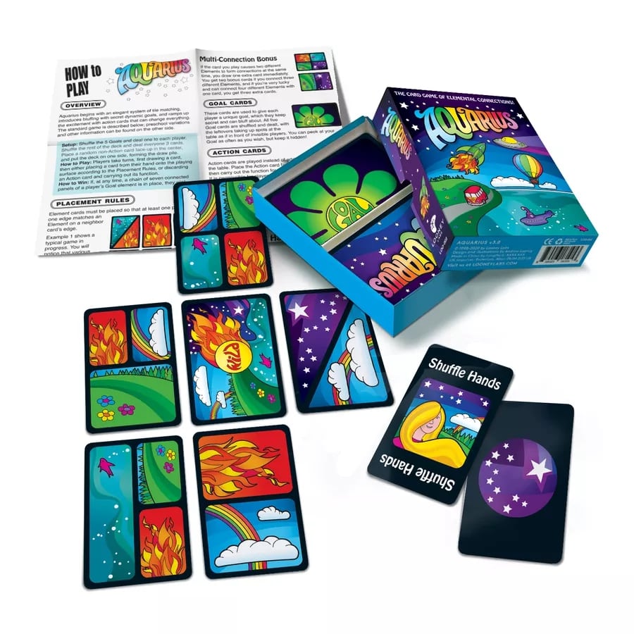 Hướng dẫn cách chơi board game Aquarius