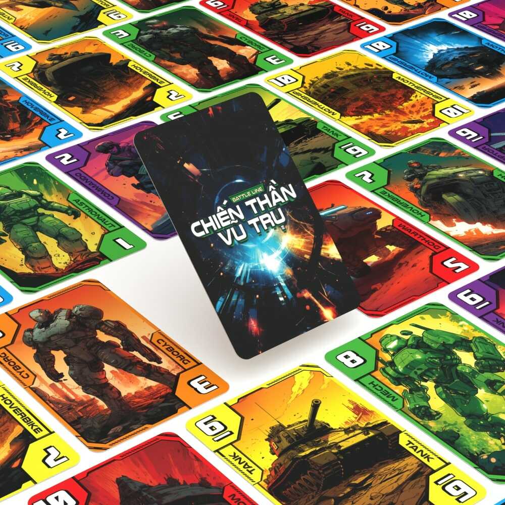 Hướng dẫn cách chơi board game Battle Line - Chiến Thần Vũ Trụ