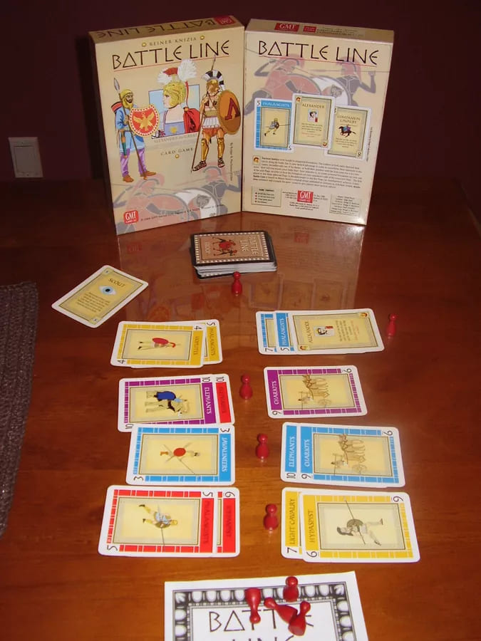 Hướng dẫn cách chơi board game Battle Line