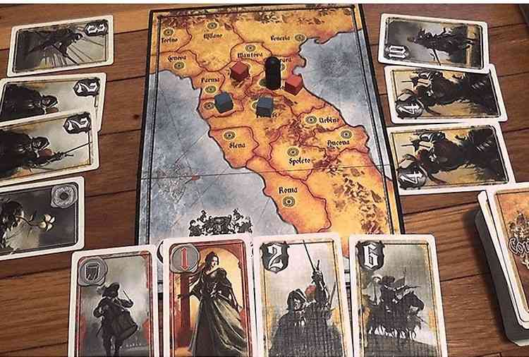 Hướng dẫn cách chơi board game Condottiere