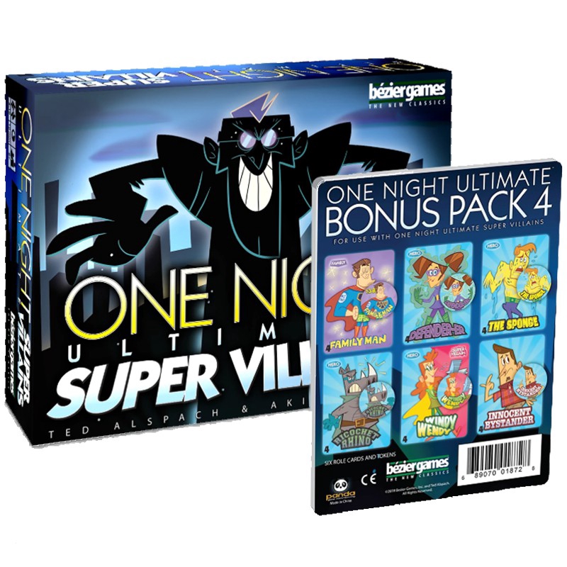 Hướng dẫn cách chơi One Night Ultimate Super Villains