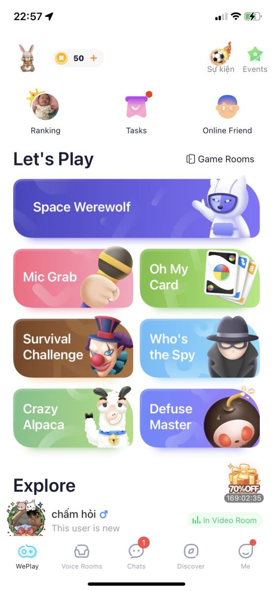 Giới thiệu về trò chơi WePlay trên điện thoại - trò chơi xã hội hay nhất dành cho giới trẻ