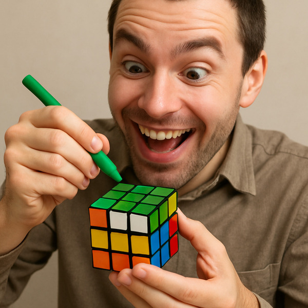 Hài Hước Trong Rubik 3x3: Từ Câu Đùa Đến Meme